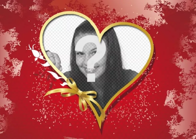 Decorate heart shaped photos - Photofunny