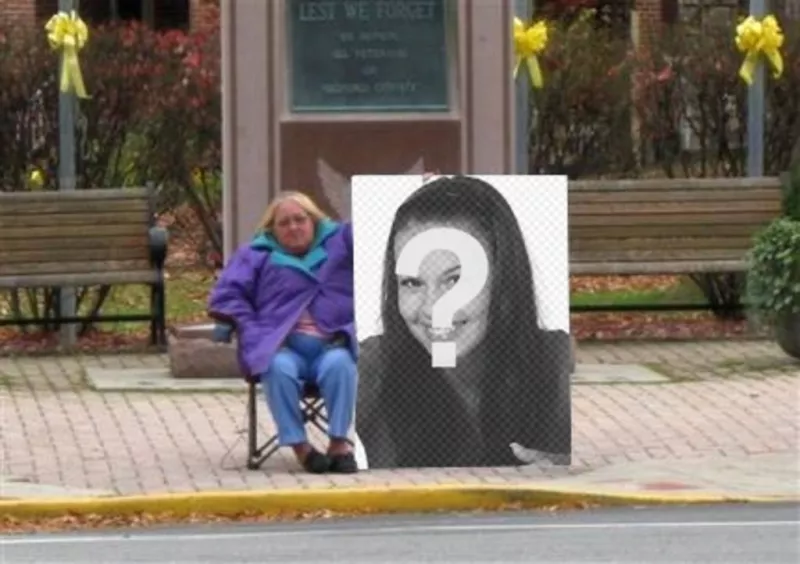 Collages on billboards - Photofunny