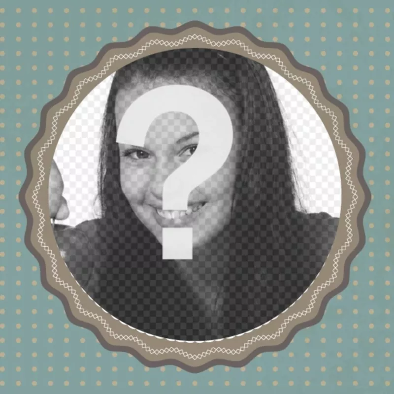 Editable frames to add to your profile picture online - Photofunny