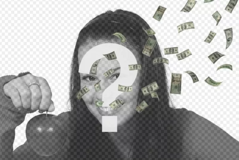 Create photomontages with money and bills - Photofunny