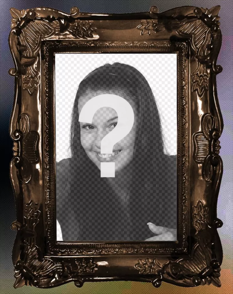 Old photo frames Victorian era style