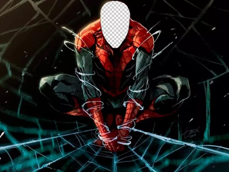 Spiderman online photomontages