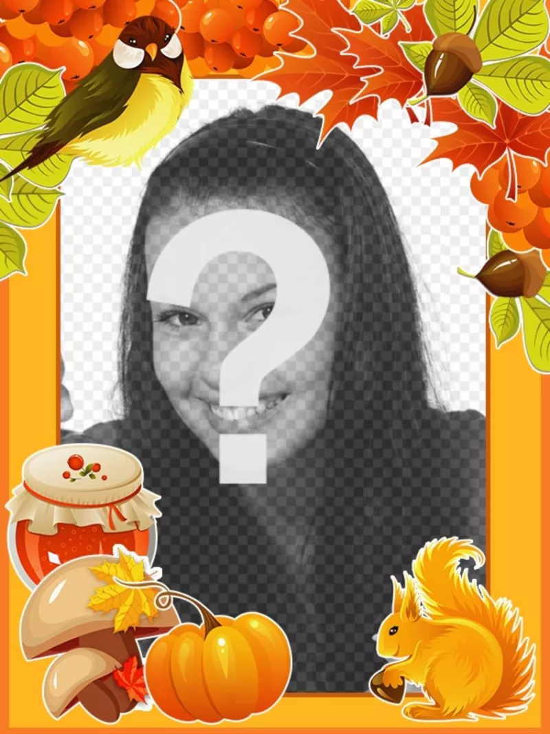 Autumn photo effects - Photofunny