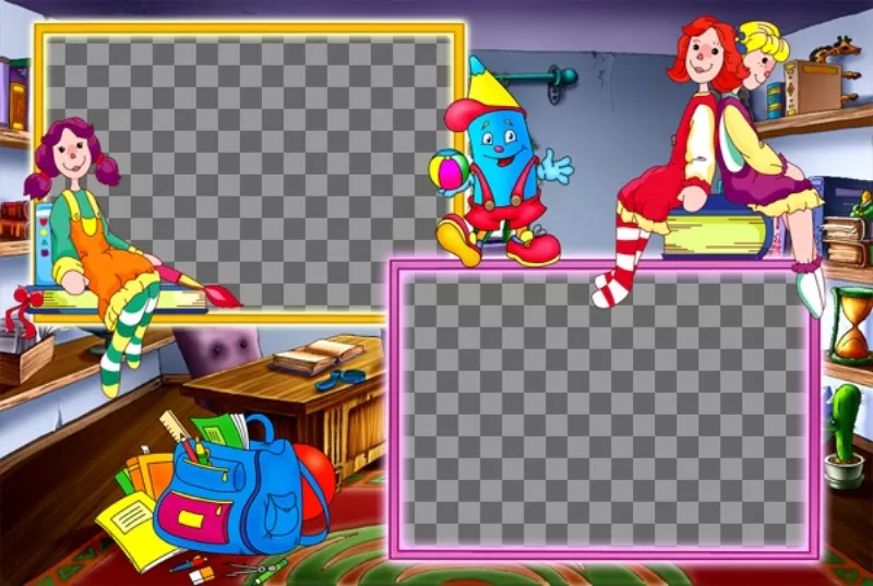 Photo effects with school themes to edit with your photo