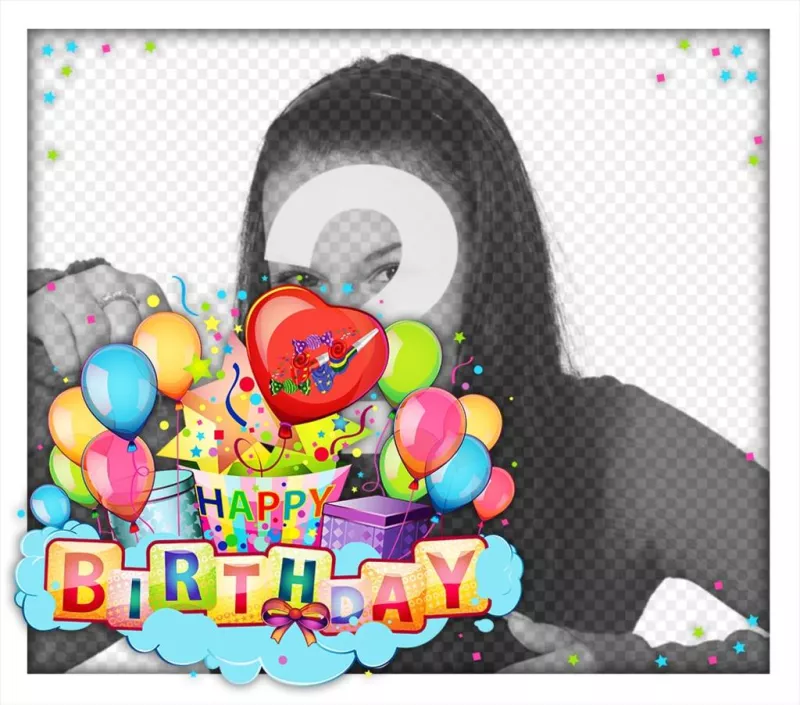 Photo effects with balloons for your photos - Photofunny