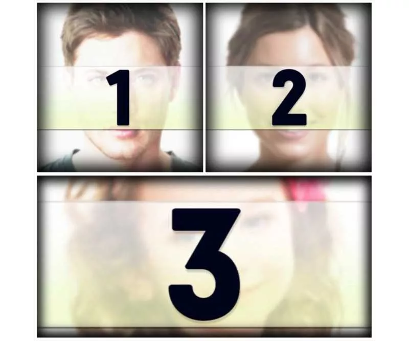 Frames to join three photos - Photofunny