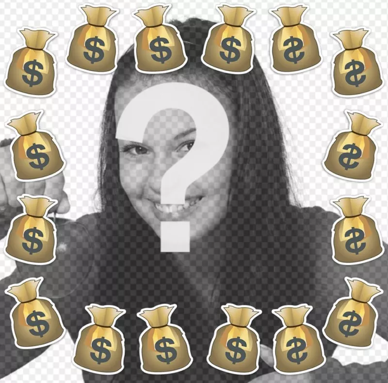 Create photomontages with money and bills - Photofunny