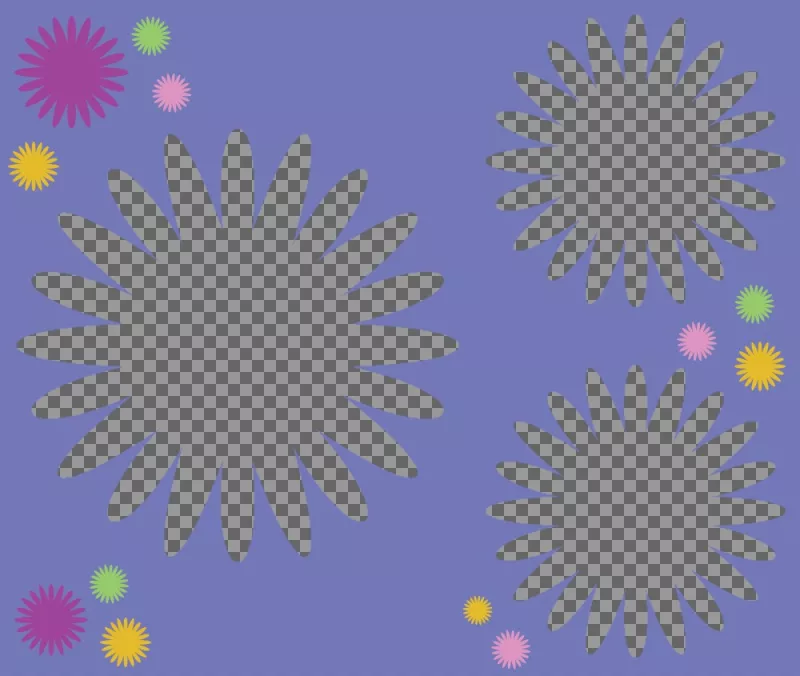 Frames to join three photos - Photofunny