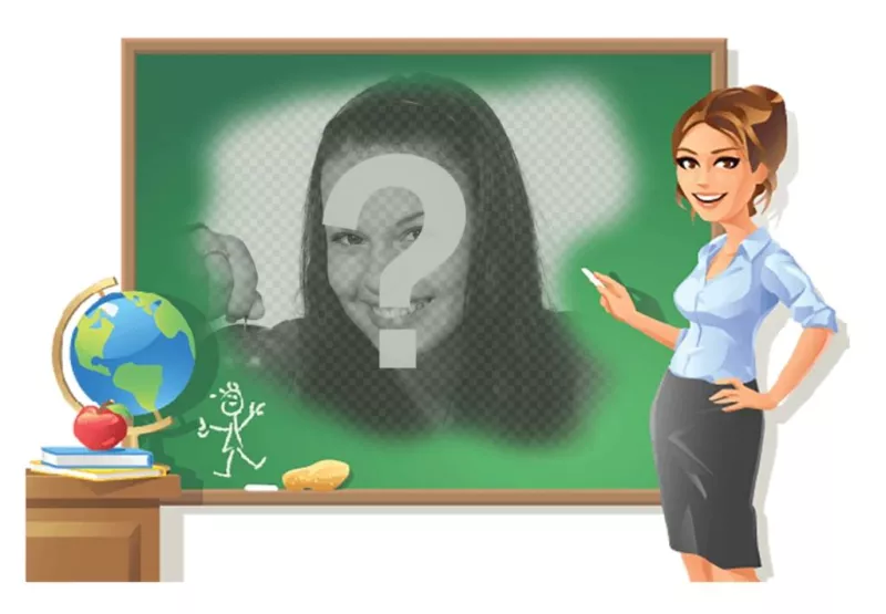 Photo effects with school themes to edit with your photo