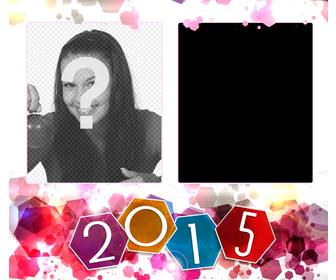 Collage for two photos of the year 2015