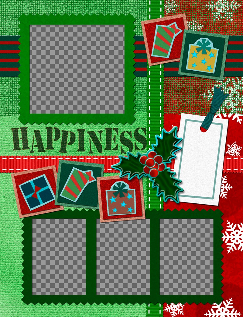 Christmas Collage customized with your photos - Photofunny