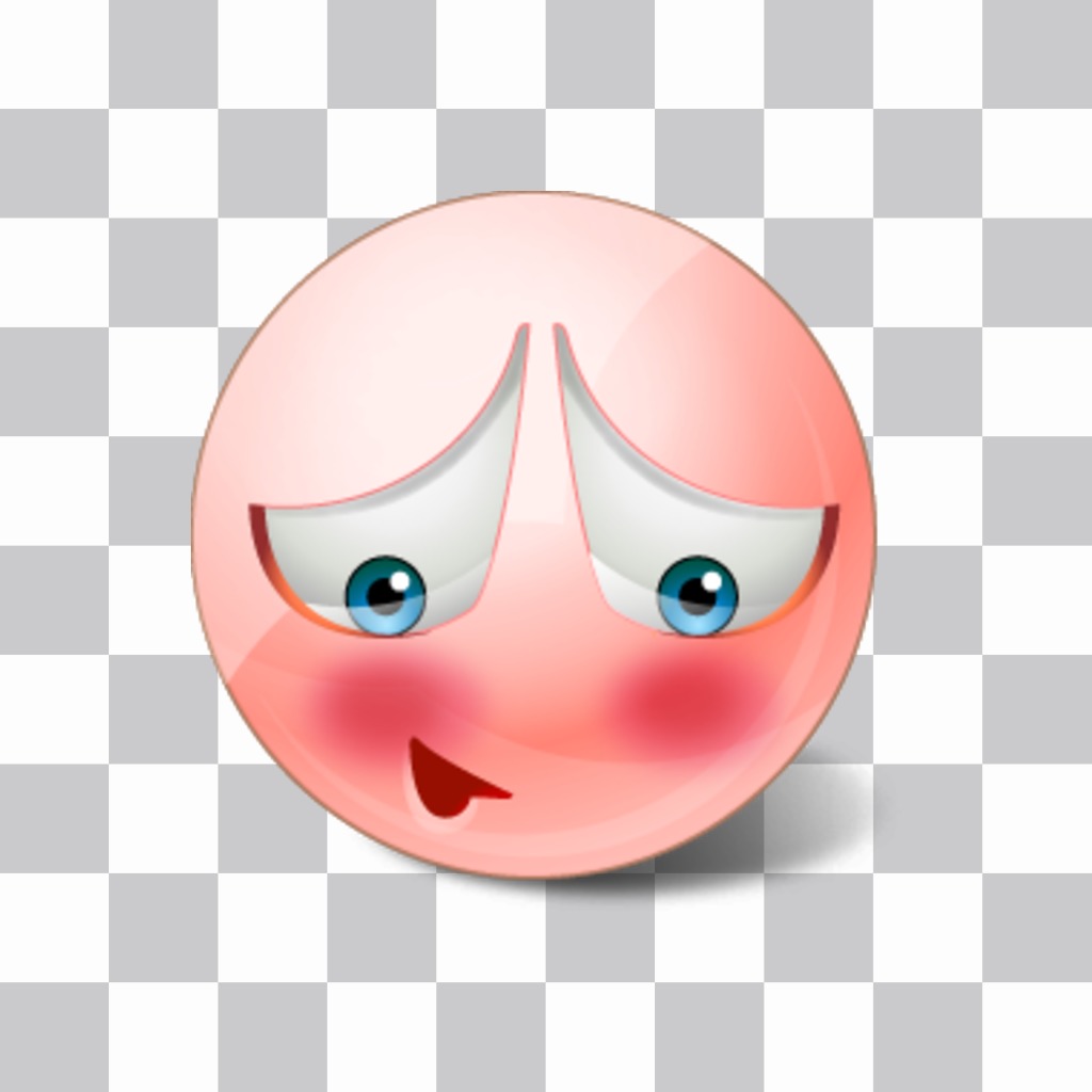 Emoticon shame to put your photos