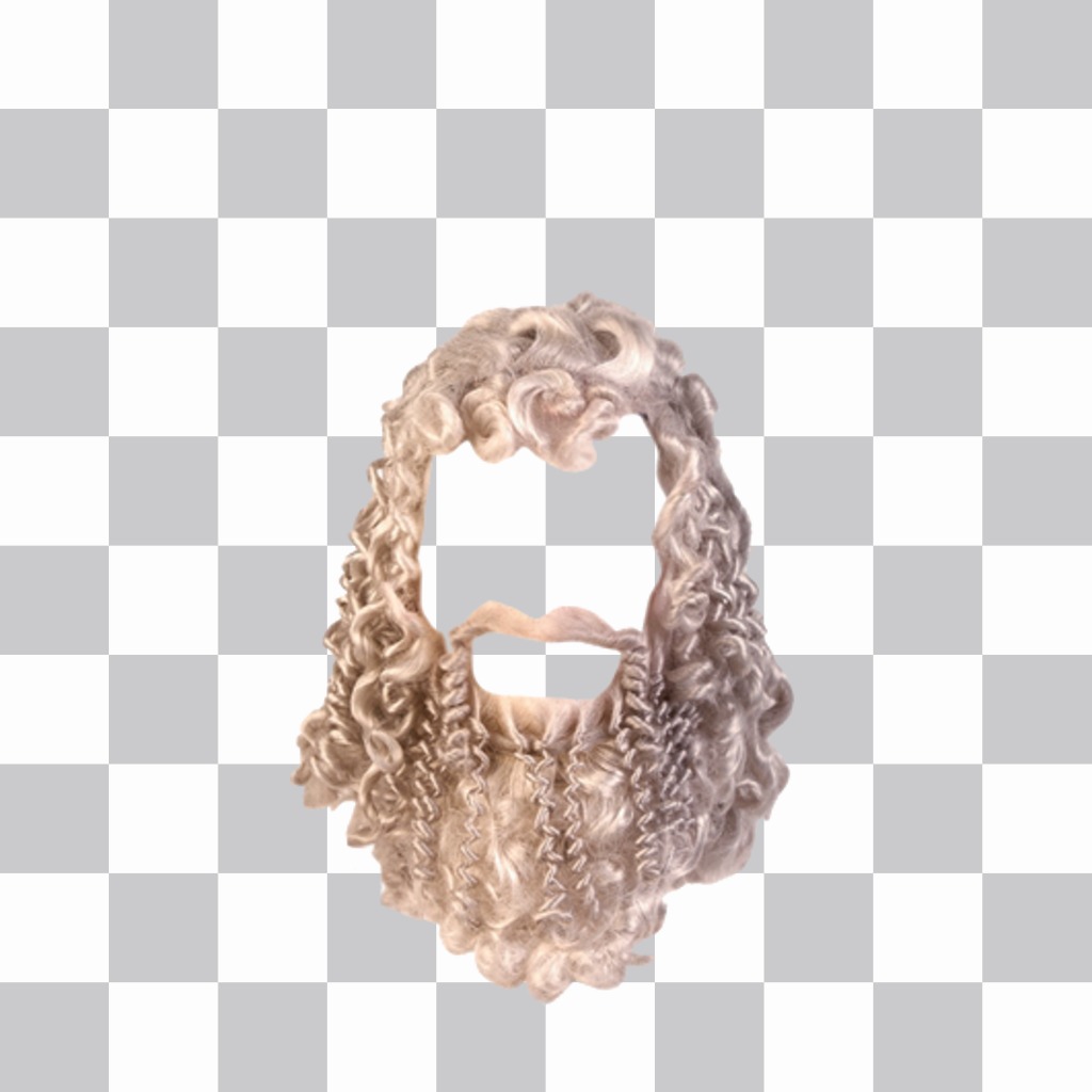 Photomontage to put a beard on your photo